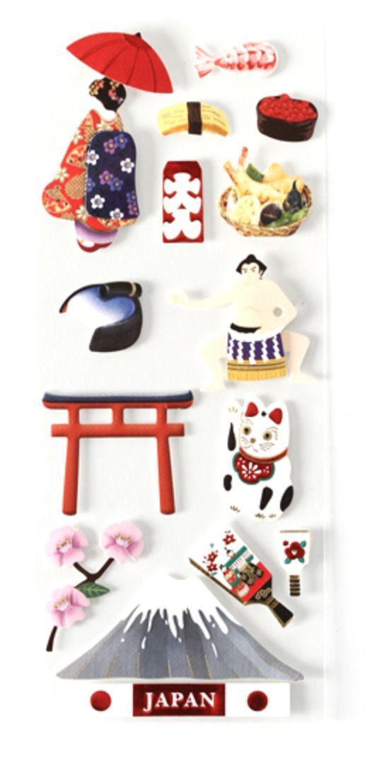 MochiThings: Japan Deco Sticker