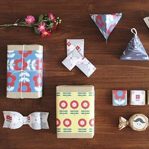 MochiThings: 8pcs Northern Europe Deco Paper Set