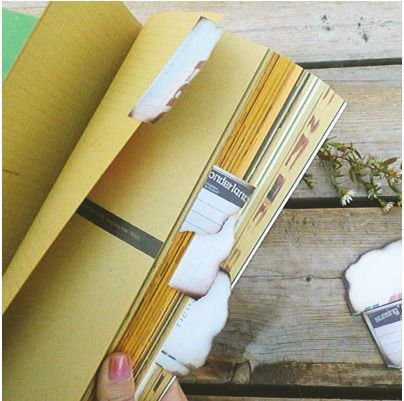 MochiThings: Burned Paper Sticky Note