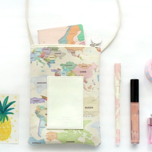MochiThings: Map Pattern Mini Bag