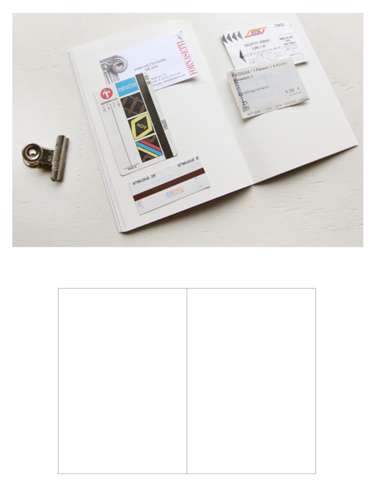 MochiThings: Voyage Travel Planner Refill Notebook