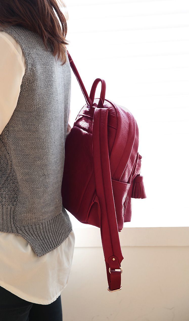 MochiThings: Nuevo Mini Office Leather Backpack