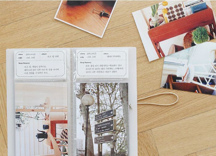 MochiThings: World Map 4x6 Photo Album