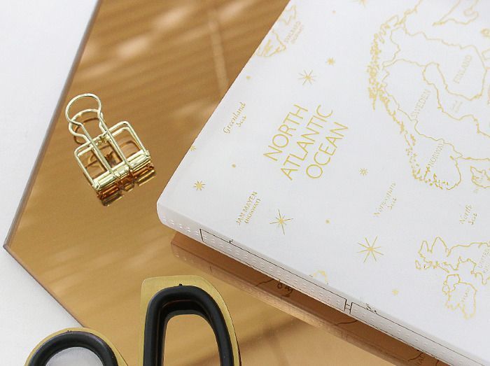 MochiThings: World Map 4x6 Photo Album