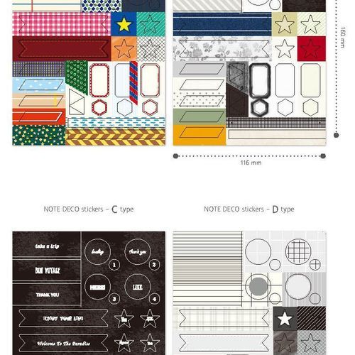 MochiThings: Note Deco Sticker Set
