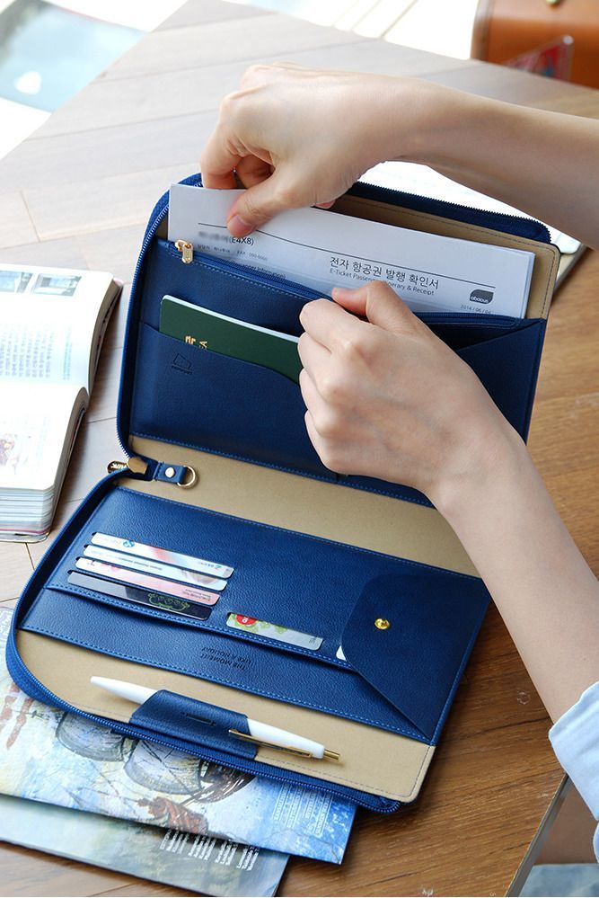 MochiThings: All-in-One Leather Book Clutch