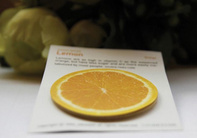 MochiThings: Lemon Slice Sticky Note