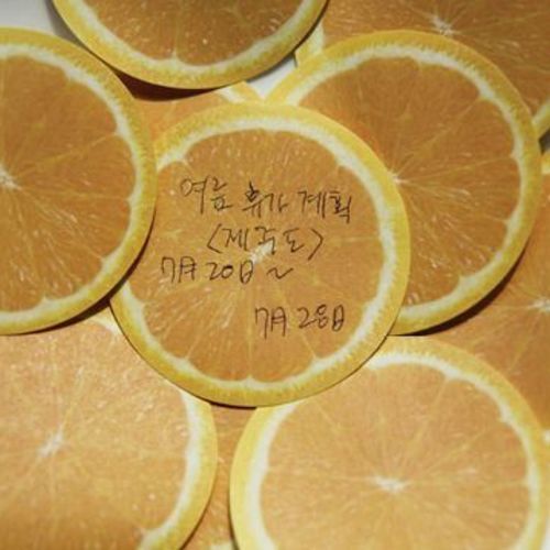MochiThings: Lemon Slice Sticky Note