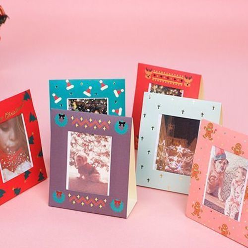 MochiThings: Christmas Instax Mini Frame Card v2