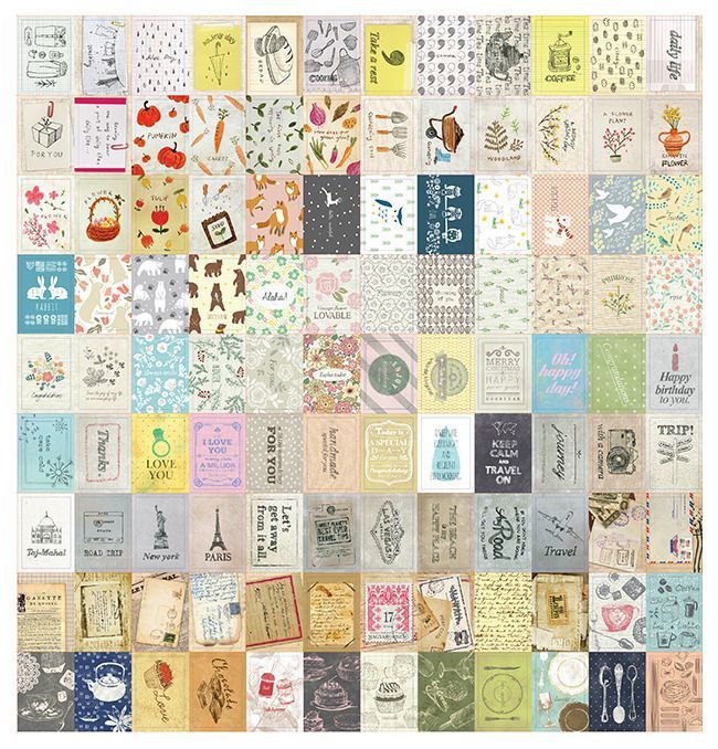 MochiThings: Mini Vintage Sticker Set v2