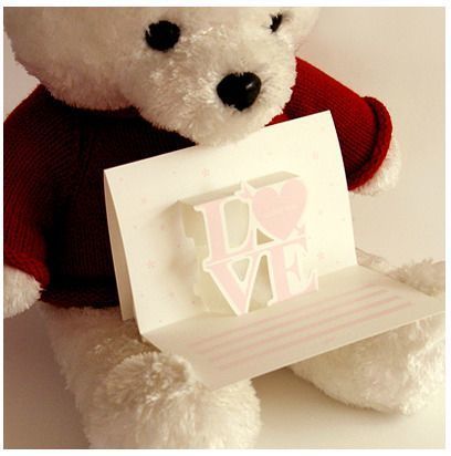 MochiThings: Love Pop Up Card