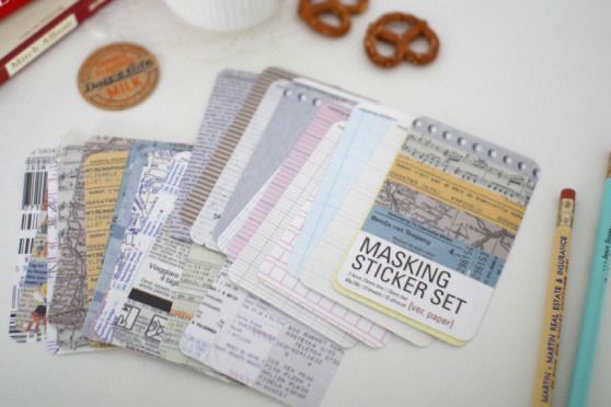MochiThings: Paper Masking Sticker Set