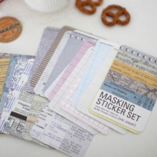 MochiThings: Paper Masking Sticker Set