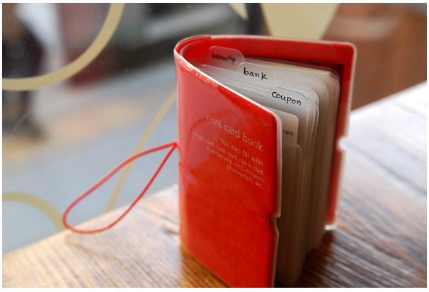 MochiThings: Colorful Mini Card Book