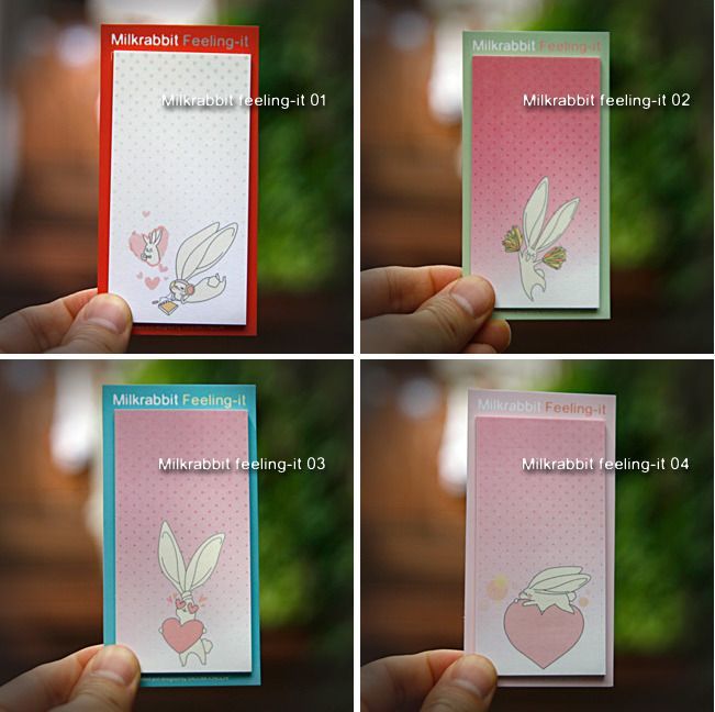 MochiThings: Milk Rabbit Sticky Note