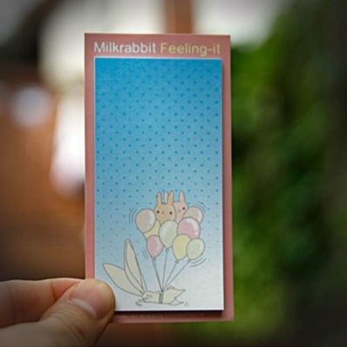 MochiThings: Milk Rabbit Sticky Note