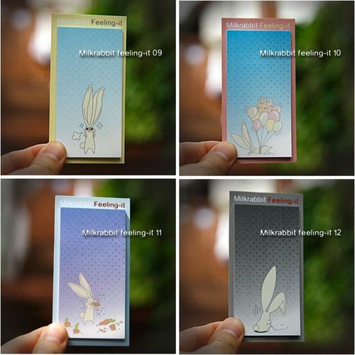 MochiThings: Milk Rabbit Sticky Note
