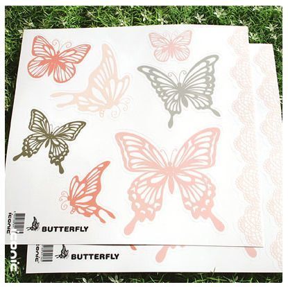 MochiThings: Butterfly Window Stickers