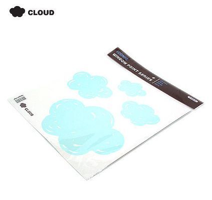 MochiThings: Cloud Window Stickers