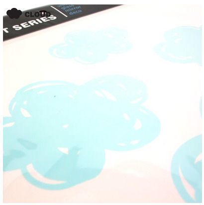 MochiThings: Cloud Window Stickers