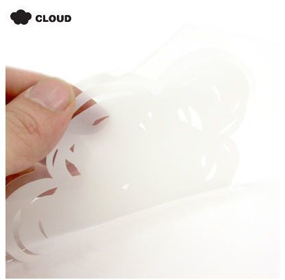 MochiThings: Cloud Window Stickers