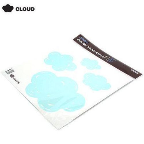 MochiThings: Cloud Window Stickers