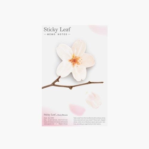 MochiThings: Medium Cherry Blossom Sticky Note
