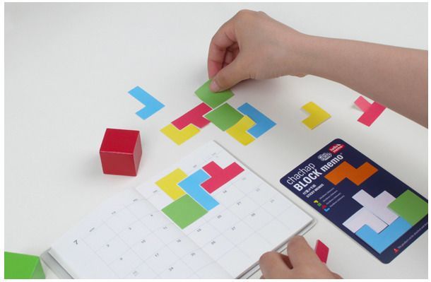 MochiThings: Tetris Sticky Note Set