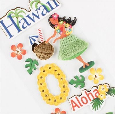 MochiThings: Hawaii Cubic Zirconia Sticker