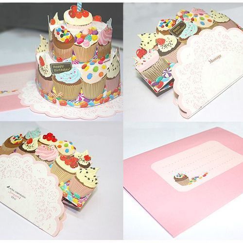 MochiThings: Cupcake Party Card