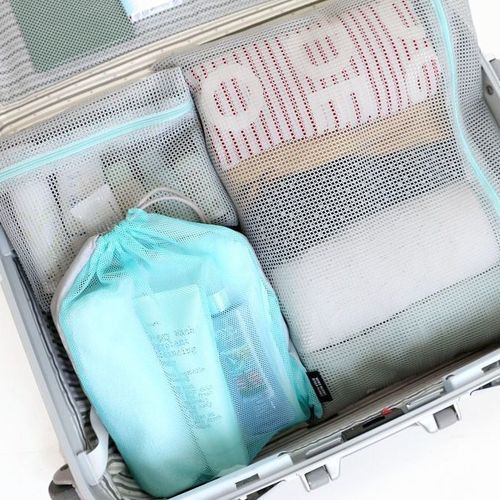 MochiThings: Mesh Travel Pouch Set