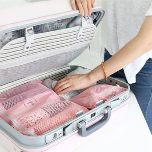 MochiThings: Mesh Travel Pouch Set