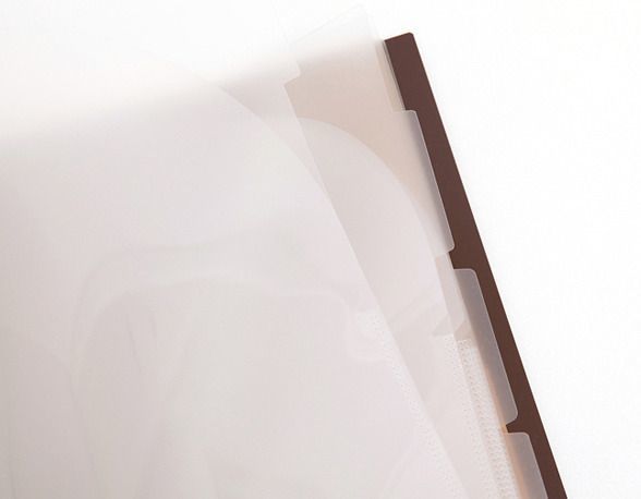 MochiThings: Leather Index File Holder (A4 size)