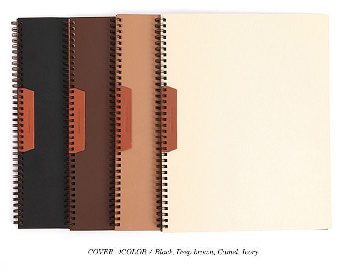 MochiThings: Leather Index File Holder (A4 size)