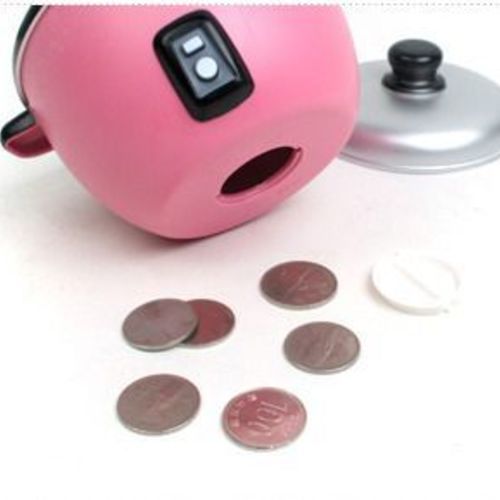 MochiThings: Sky Blue Rice Cooker Coin Bank
