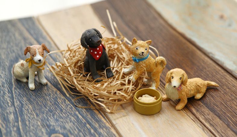 MochiThings: Miniature Dog Figure