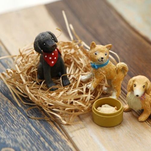 MochiThings: Miniature Dog Figure