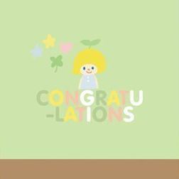 MochiThings: Congratulations Pop Up Card