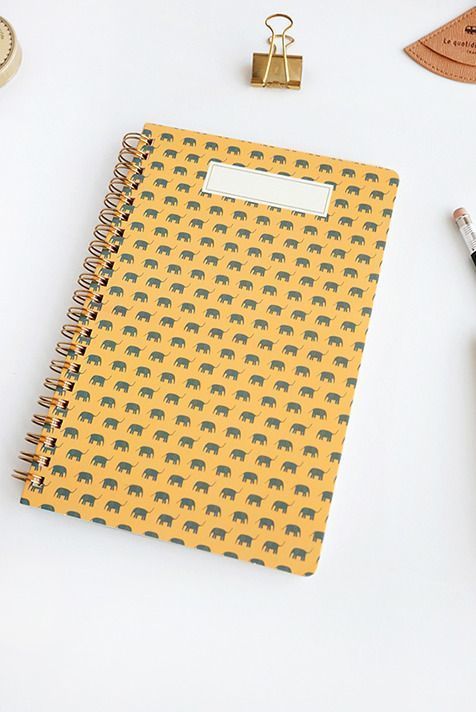 MochiThings: Pattern Spring Notebook