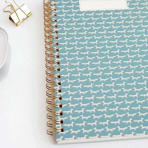 MochiThings: Pattern Spring Notebook