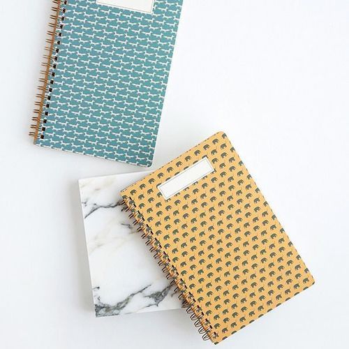MochiThings: Pattern Spring Notebook