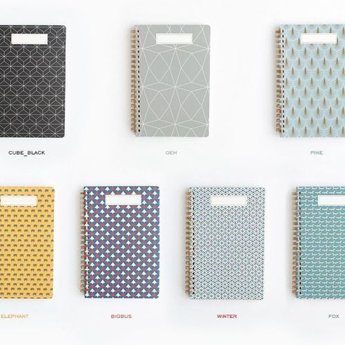 MochiThings: Pattern Spring Notebook