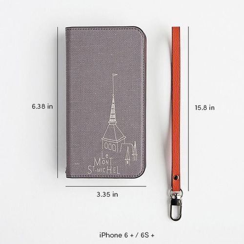 MochiThings: Linen iPhone 6/6 Plus Flip Case