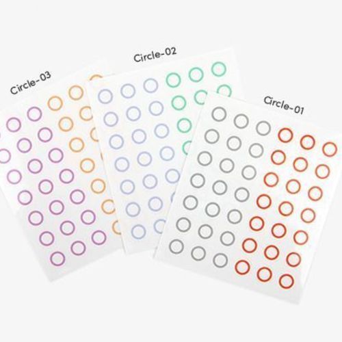 Circle Deco Sticker Set v2 | mochithings
