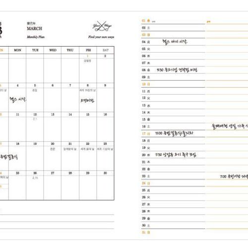 MochiThings: Standard Diary Scheduler