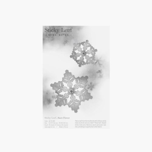 MochiThings: Snowflake Tracing Sticky Note