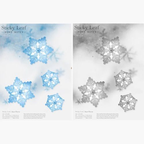 MochiThings: Snowflake Tracing Sticky Note