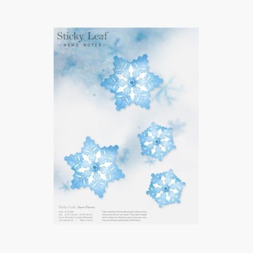MochiThings: Snowflake Tracing Sticky Note