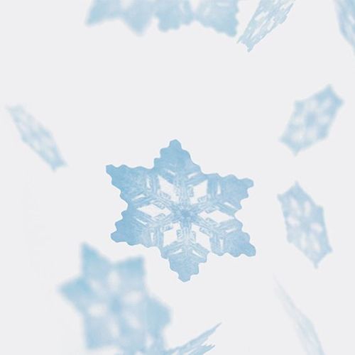 MochiThings: Snowflake Tracing Sticky Note