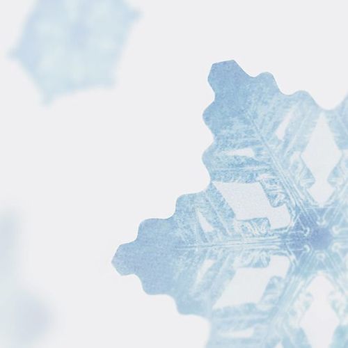 MochiThings: Snowflake Tracing Sticky Note